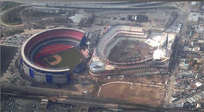 Ballpark & Stadium Construction Photos, Ballparks of Baseball