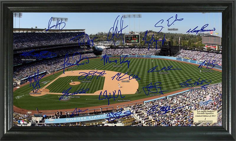 Dodger Stadium Signature Field - Los Angeles Dodgers