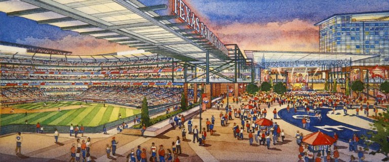 Rangers Unveil Plans for New Ballpark in Arlington - Ballparks of ...